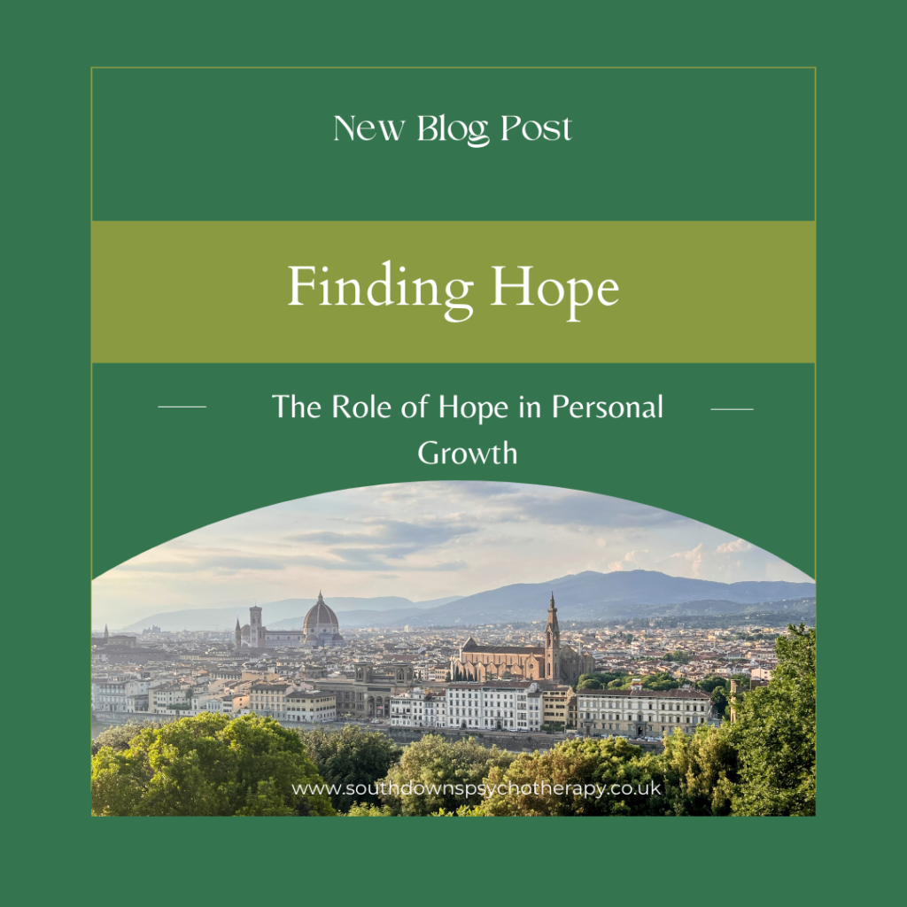 Finding Hope - Southdowns Psychotherapy
